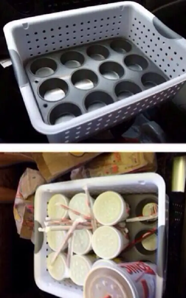 Maitiro ekushandisa zvisizvo cupcake tins.