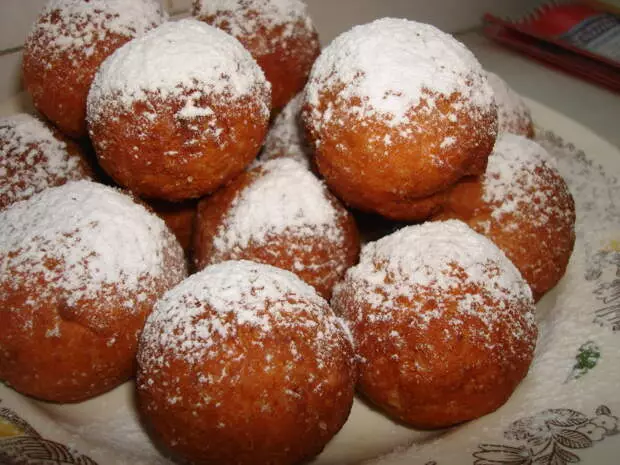 Pritong curd balls