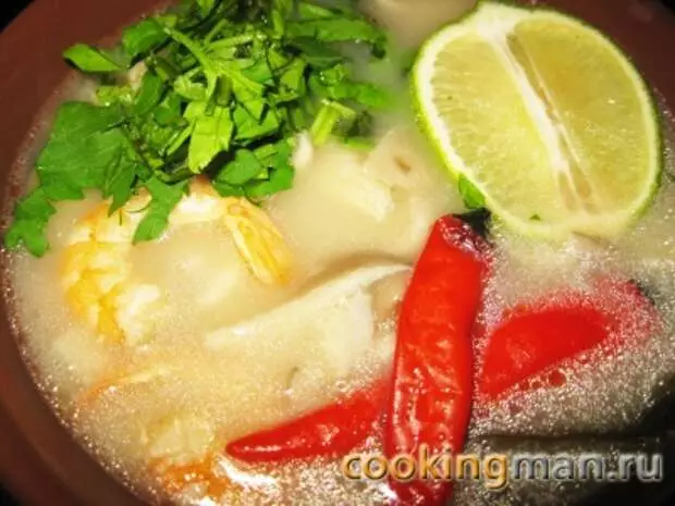 ស៊ុបថៃ Tom Yam