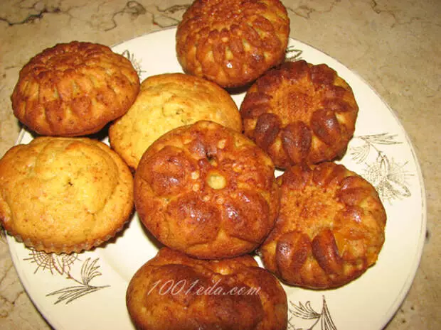 Persimmon muffinleri