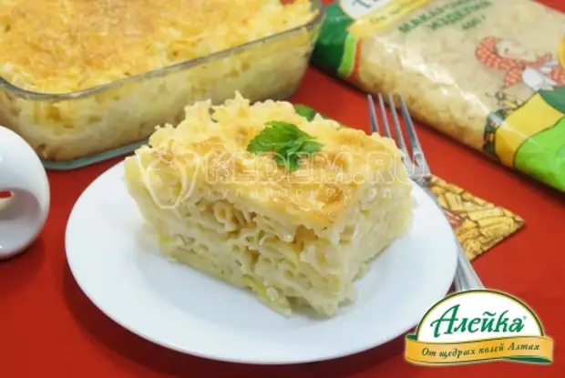 Chiiz pasta casserole atọ