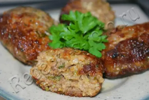 Cotolette di carne con farina d'avena