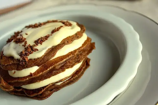 Tiramisu pancakes