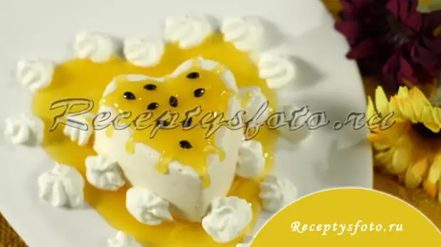 Passion fruit parfait - resep karo foto