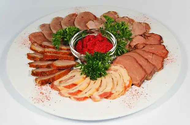 Festive slicing: nqaij platter. Super collection!