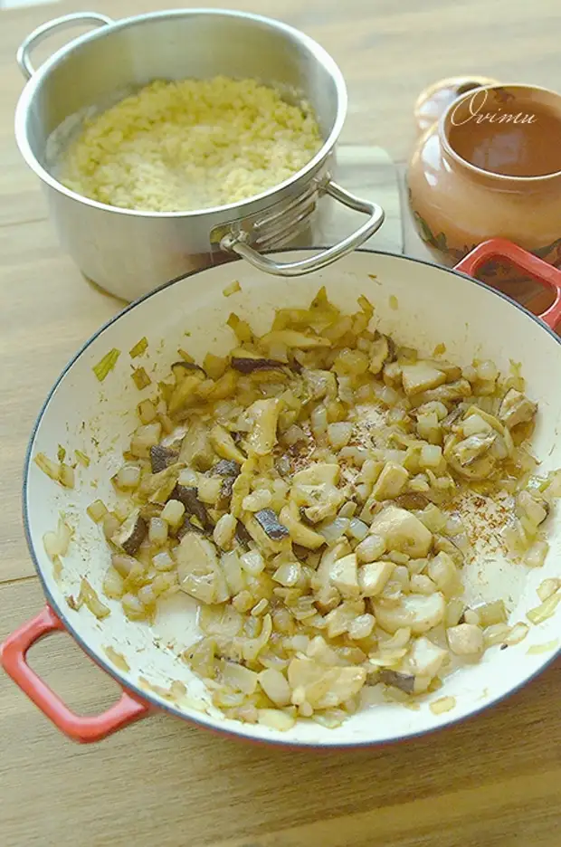 xwarinê Ukraynayî. Çumack porridge