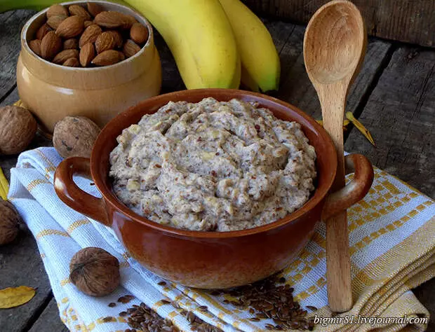 បបរ "Oatmeal" ដោយគ្មាន oats