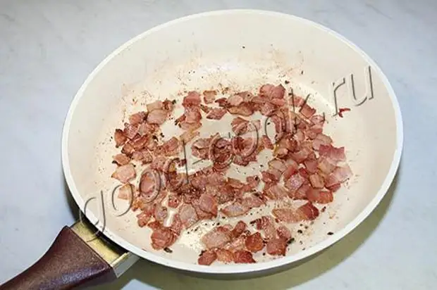 ibijumba hamwe na bacon