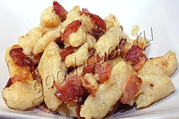 boulettes de pommes de terre au bacon
