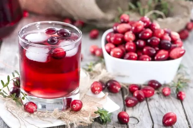 Cranberry sap