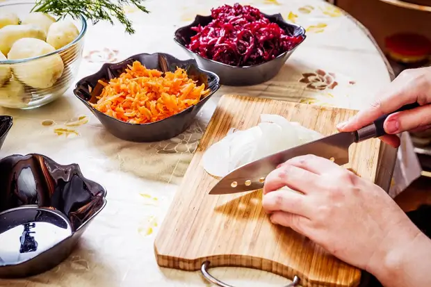 receita de ensalada de remolacha e polo