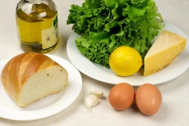 ricetta di insalata di Cesare