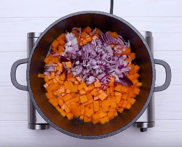 risotto sucré au potiron