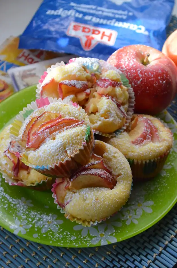 CUPCAKES DE MANZANA