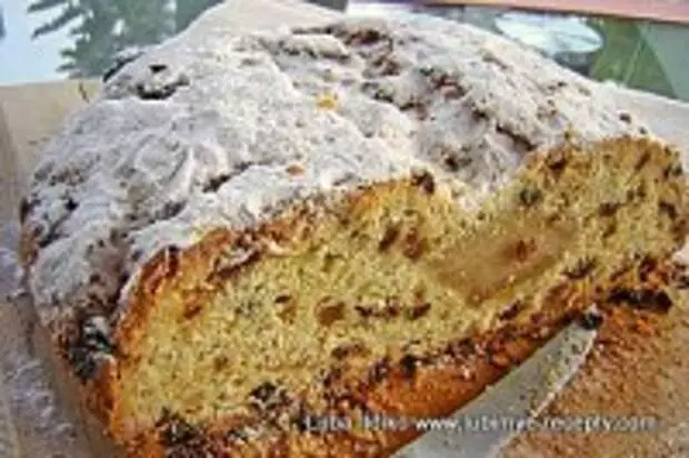 German Christmas Express Stollen กับคอทเทจชีส