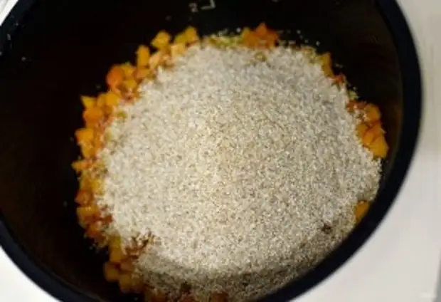 Barley porridge with pumpkin - photo step 2