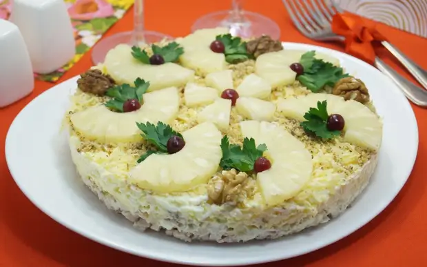 Salad Turki lan nanas