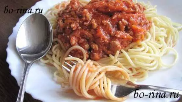 Spagetti bolognese