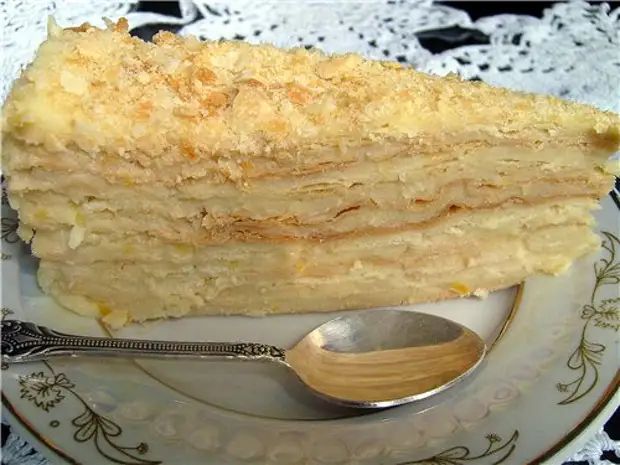 Gâteau "Napoléon": 5 recettes pour faire de la pâte et de la crème à gâteau