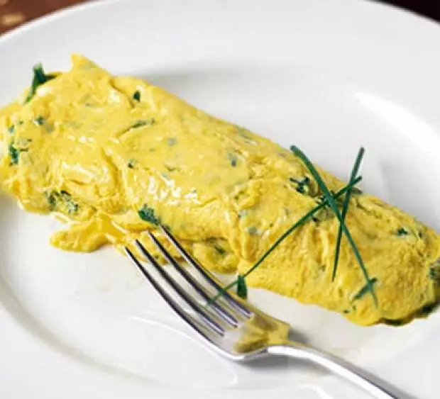 Kapusta v omelete - na chudnutie!