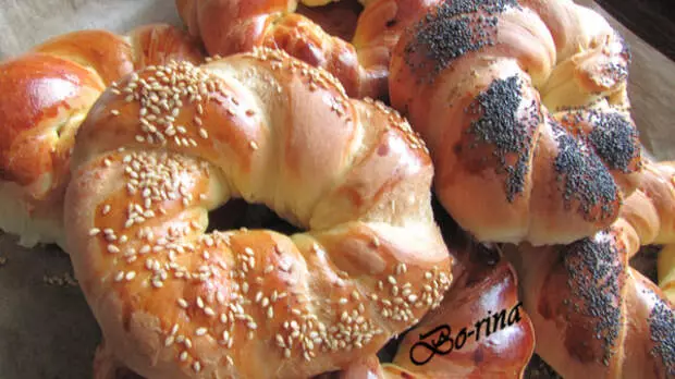 Simits - bagel Turki