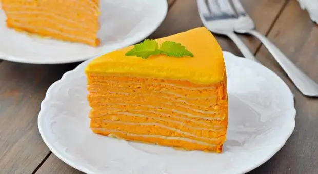 Pancake casserole ndi dzungu