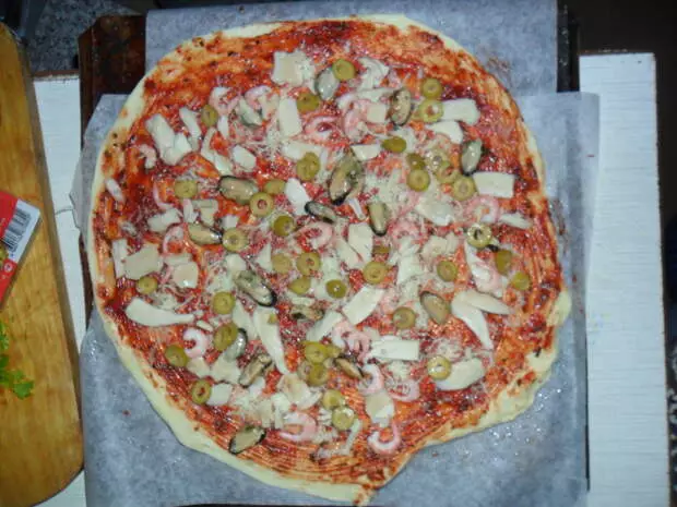 Ruoanlaitto #1: Pizza