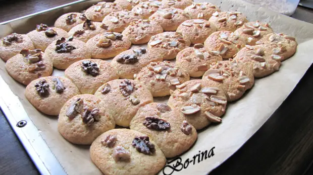 Biscoitos com gemas