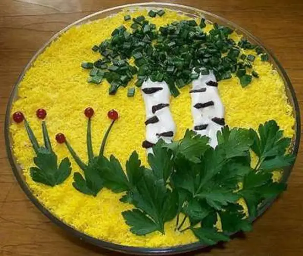 如何精美地裝飾沙拉和小吃
