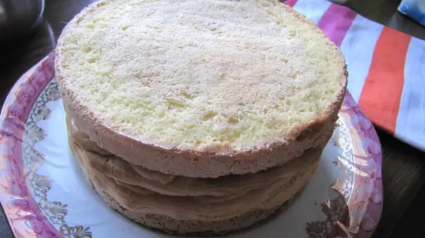 Gâteau biscuit-crème