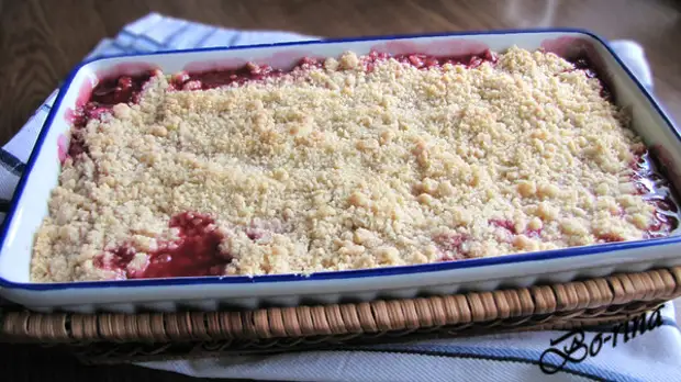 Crumble de ciruela