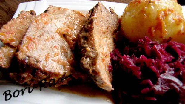 Schweinebraten – bavariški sekmadienio pietūs