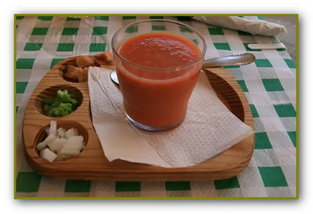 Spansk gazpacho