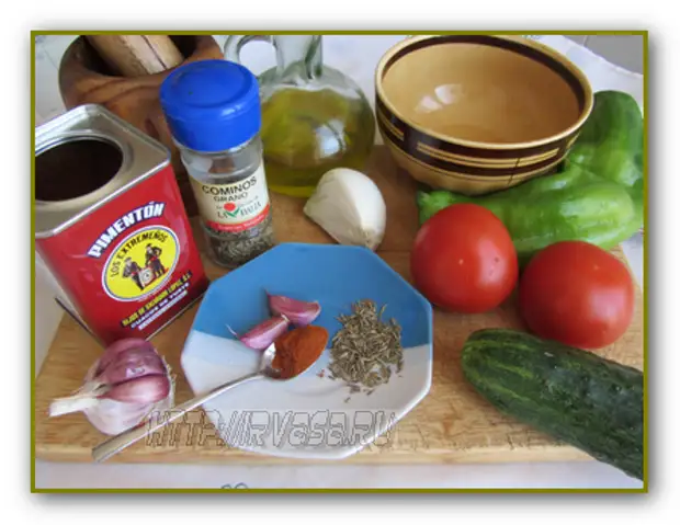 produits pour gaspacho