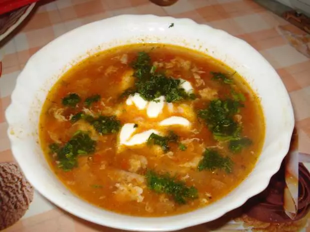 Soupe géorgienne "Été"