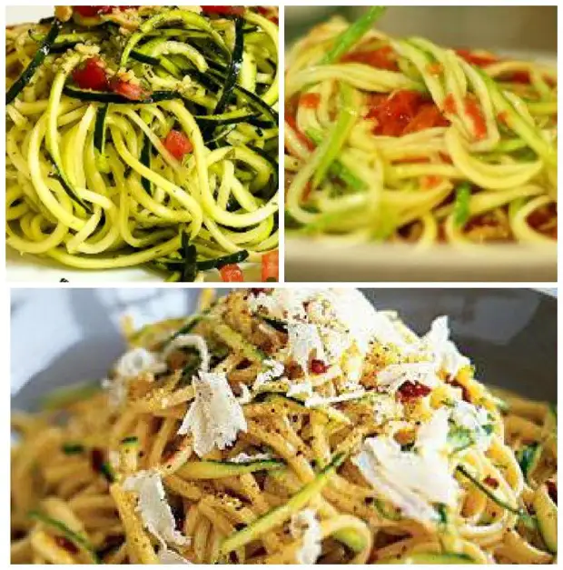 Courgettespaghetti