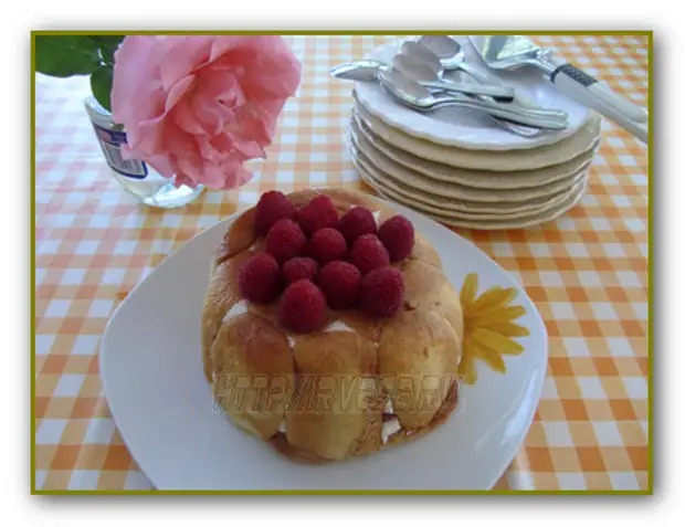 pastel de fresa