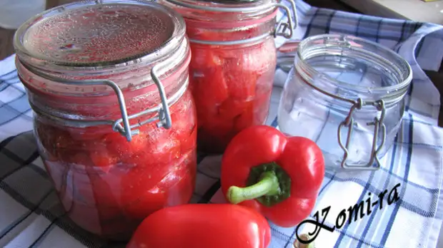 Bell pepper appetizer