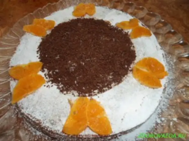 Pastel de mandarina