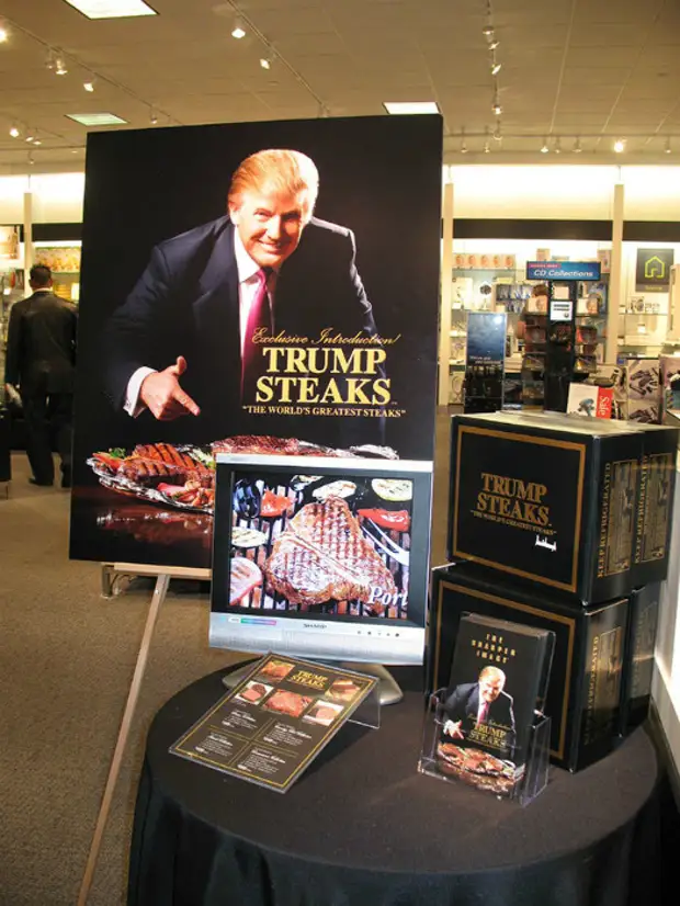 El llibre de receptes de Donald Trump.