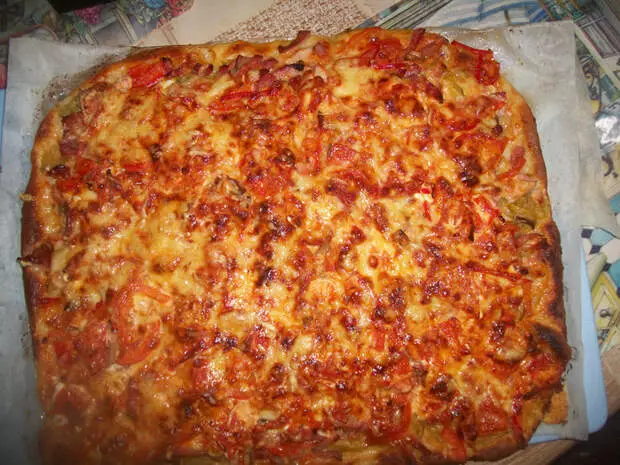 Pizza amin'ny koba.!!!