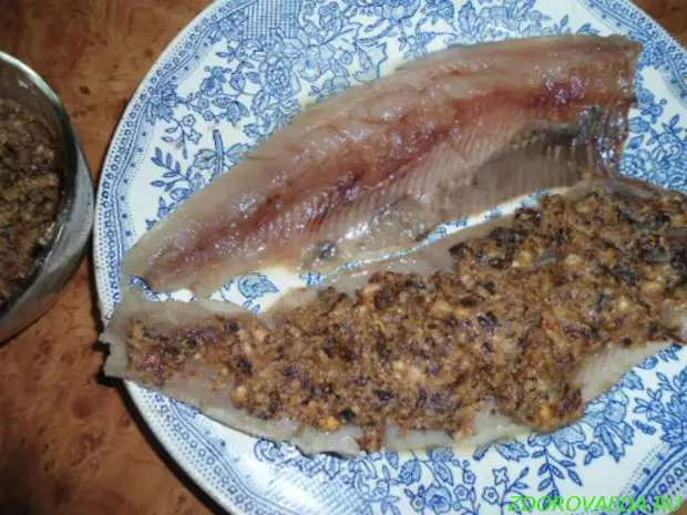 Herring na-apụta na prunes