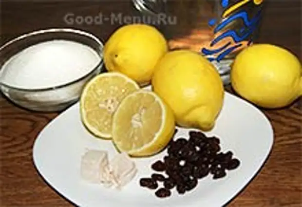 Ingredientes para Lemon Kvas