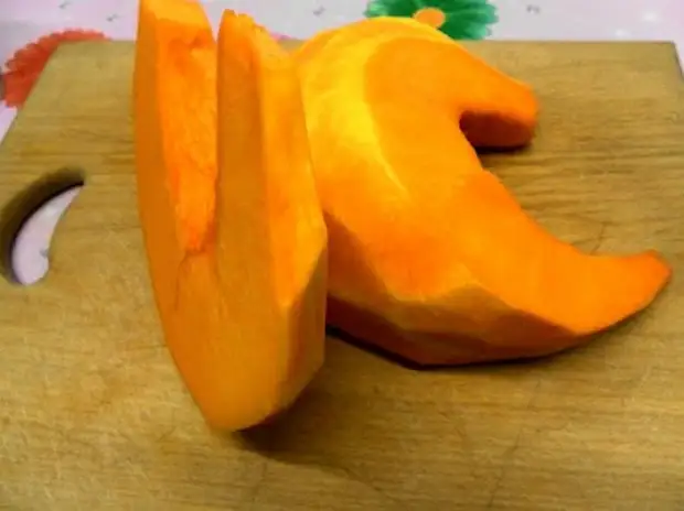 Calabaza al horno con canela