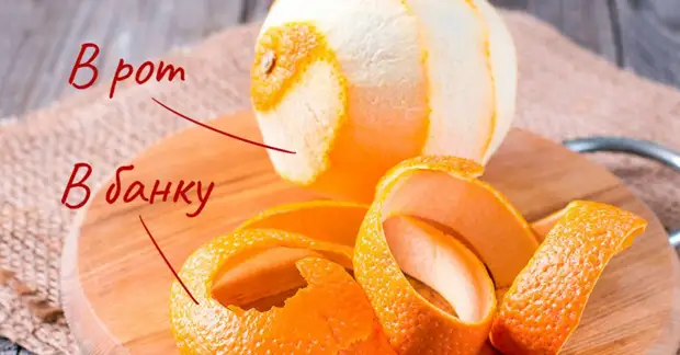 Stosowanie skórki pomarańczowej