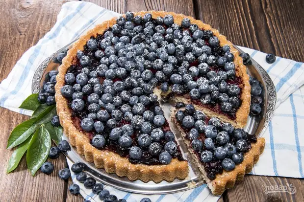 Blueberry pie