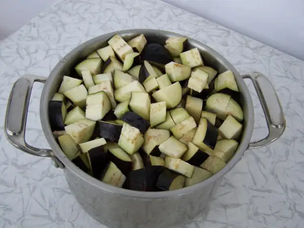 Aubergine lykas paddestoelen appetizer