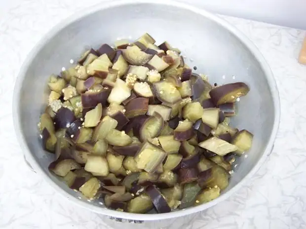 Eggplant like mushrooms appetizer