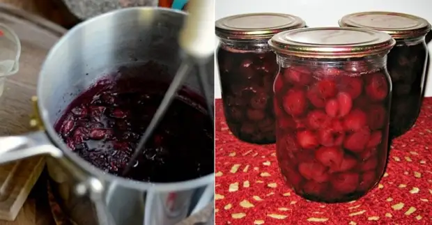 confiture de cerises