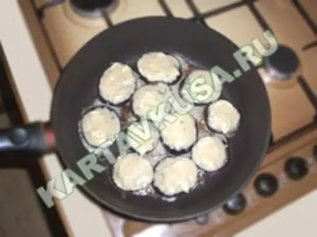 melanzane con formaggio e aglio | cottura - passaggio 7